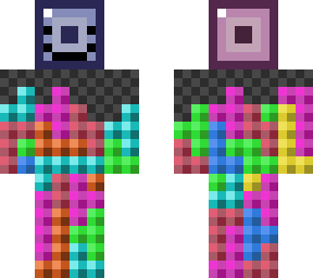 Tetris man | Minecraft Skin