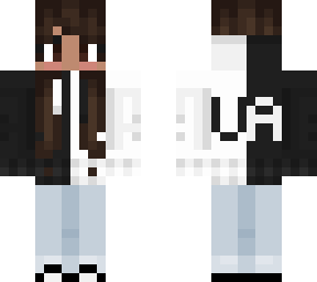 white hoodie | Minecraft Skins