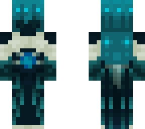 Warden girl | Minecraft Skin