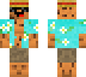 cookie from hawaii | Minecraft Skin