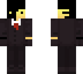 Fade away with even better suit | Minecraft Skin