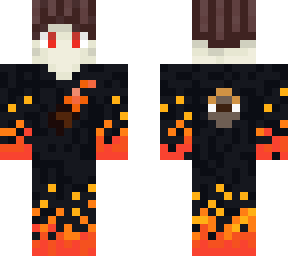 Fire boy | Minecraft Skin