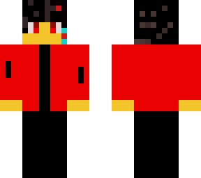 half croupted araon | Minecraft Skin