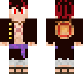 Luffy (imu Form) | Minecraft Skin