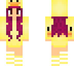Red hair duck girl | Minecraft Skin