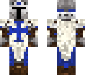 The Blue Crusader | Minecraft Skin