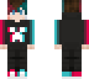 TikTok Cape Skin | Minecraft Skin