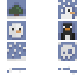 Winter Pfps! | Minecraft Skin