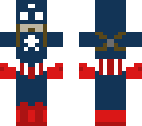 Captian America | Minecraft Skin