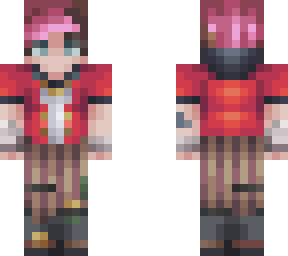 fists don't solve problems ; vi arcane | Minecraft Skin