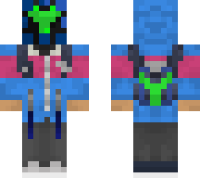 Kamen Y / Blader Y V2 (Beyblade X) | Minecraft Skin