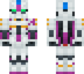 MSZ-006-3A Zeta Gundam 3A Type | Minecraft Skin