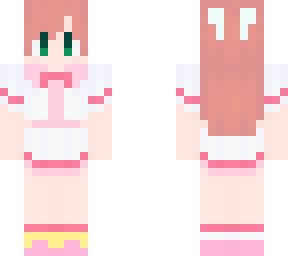 Nijigaoka Mashiro (Summer Outfit) | Minecraft Skin