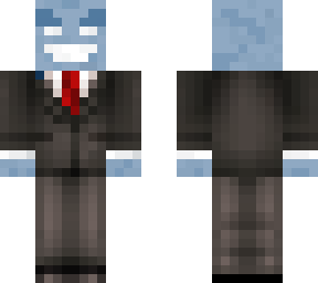 Old Vex Texture In Suit With Red Tie | Minecraft Skin