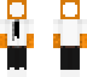 Orange allen Becker Denji | Minecraft Skin