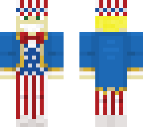 Patriotic TyphoonTwister | Minecraft Skin