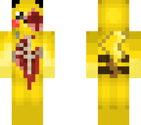 pikachu gore | Minecraft Skin