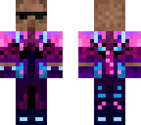 retrowave capybara | Minecraft Skin