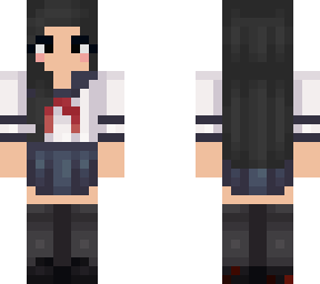 Yan Chan Yandere Simulator | Minecraft Skin