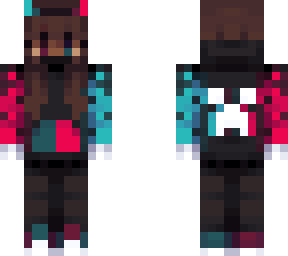 tiktok cape | Minecraft Skins