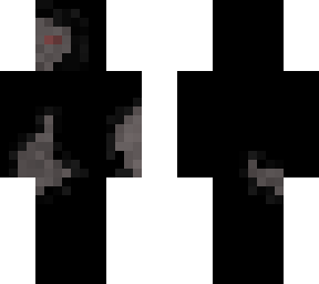 Darkness Infected steve(red) | Minecraft Skin