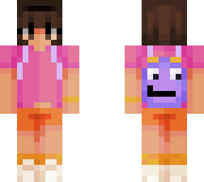 Dora the Explorer! ce | Minecraft Skin