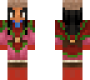 Mongolia Woman | Minecraft Skin