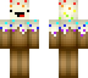 raimbow cake noob | Minecraft Skin