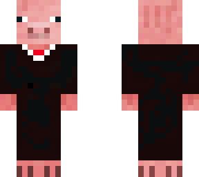 Bank teller pig npc | Minecraft Skin