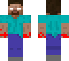 blood herobrine | Minecraft Skin