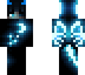 blue demon | Minecraft Skin
