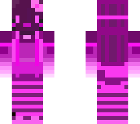 Corrupted hello kitty | Minecraft Skin