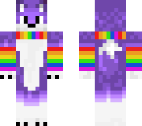 Lgbtq fox furry | Minecraft Skin