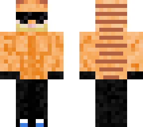 muscle garfield | Minecraft Skin