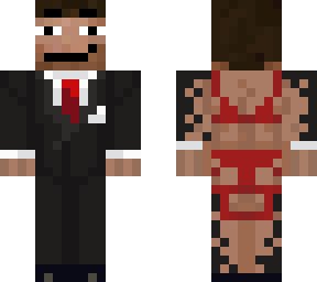 Ripped Suit Behind | Minecraft Skin