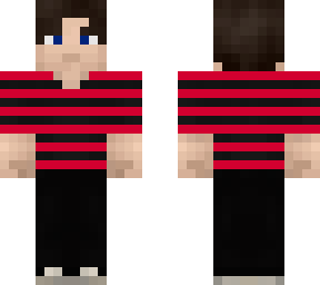 Trixy black and red jumper | Minecraft Skin