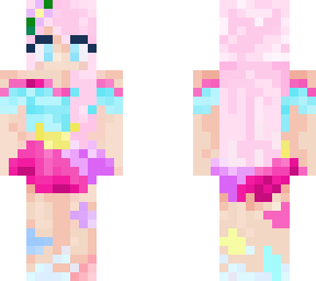 Water Fairy Princess Stellar_System | Minecraft Skin