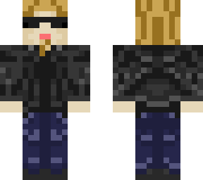 Layne Staley, lead singer of AiC. First skin I made! | Minecraft Skin