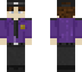 Mike Schimdt (night guard FNaF) | Minecraft Skin