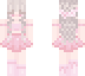 pink dress | Minecraft Skins