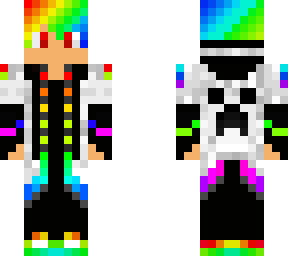 Rainbow Kid | Minecraft Skin