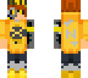 SD-Emb3rRobot Human Skin Suit | Minecraft Skin