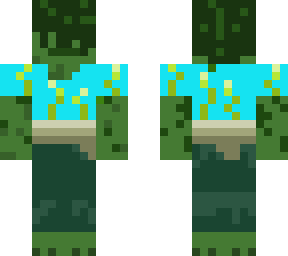 Swamp Steve | Minecraft Skin