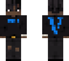VLONE WARRIOR blue | Minecraft Skin