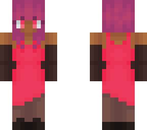pink dress | Minecraft Skins
