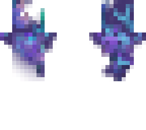 curse of sunken sorrow template (slim) | Minecraft Skin