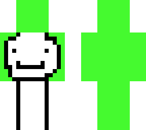 dream and technoblade outer layer dream body technoblade | Minecraft Skin