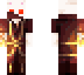 Fire Bender | Minecraft Skin