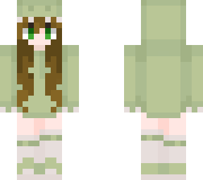 Frog girl | Minecraft Skin