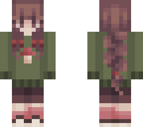 Goblincore fairy // pallet comp for LuciFlute | Minecraft Skin